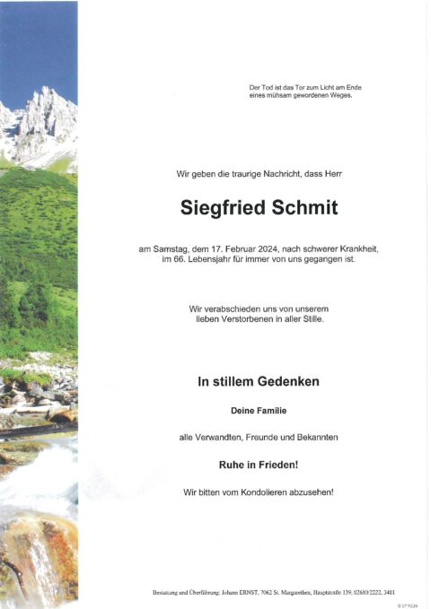 Sterbefälle - Bestattung Ernst